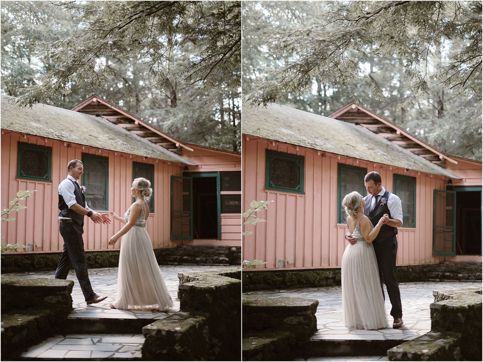 Spence Cabin Elopement in The Great Smoky Mountains