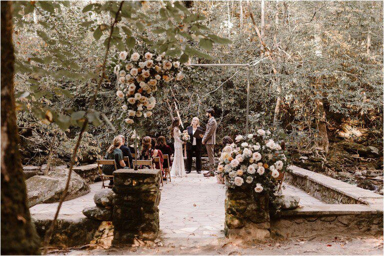 Spence Cabin Elopement in The Great Smoky Mountains