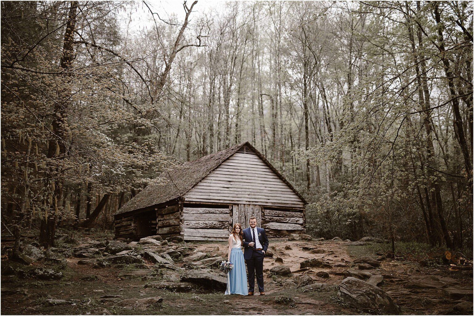 Noah Bud Ogle Cabin Elopement in the Smoky Mountains