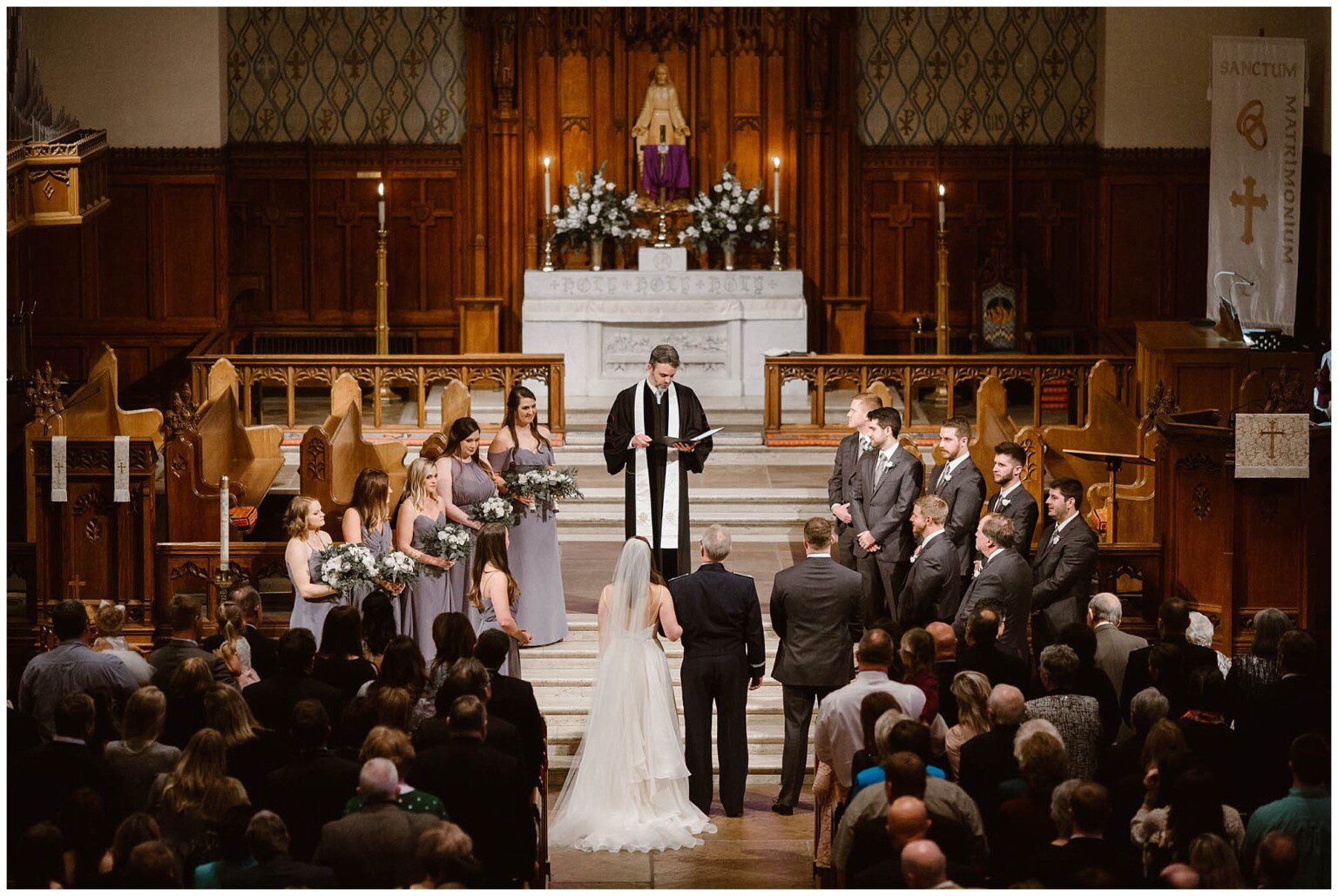 Naturally Elegant Wedding at Church Street United Methodist