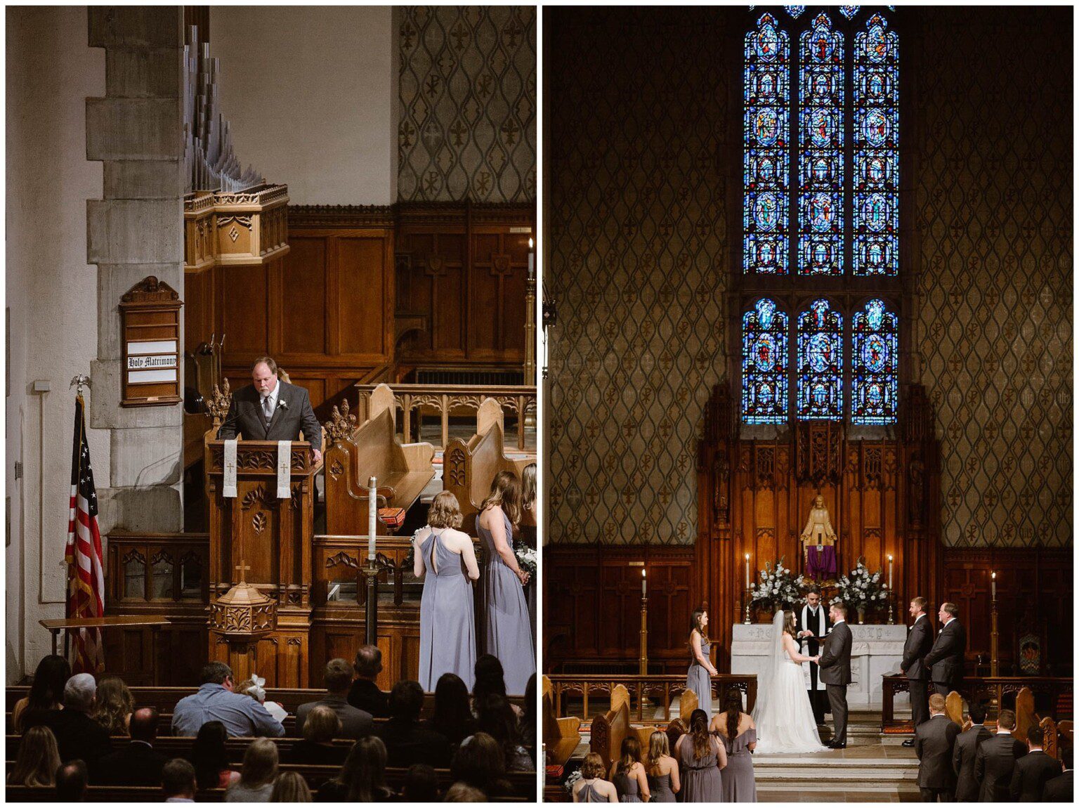 Naturally Elegant Wedding at Church Street United Methodist