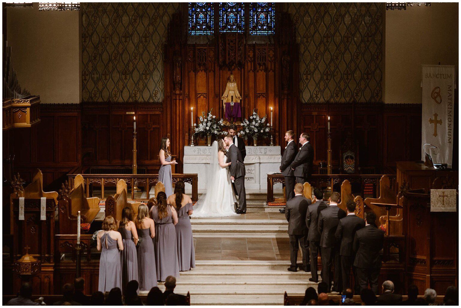 Naturally Elegant Wedding at Church Street United Methodist