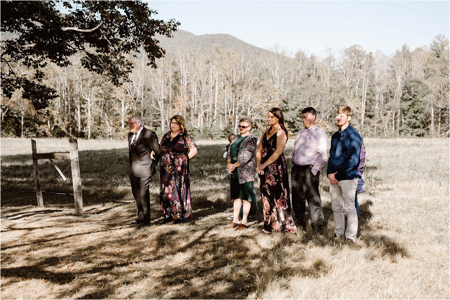 LeQuire Cemetery Overlook Elopement in Cades Cove