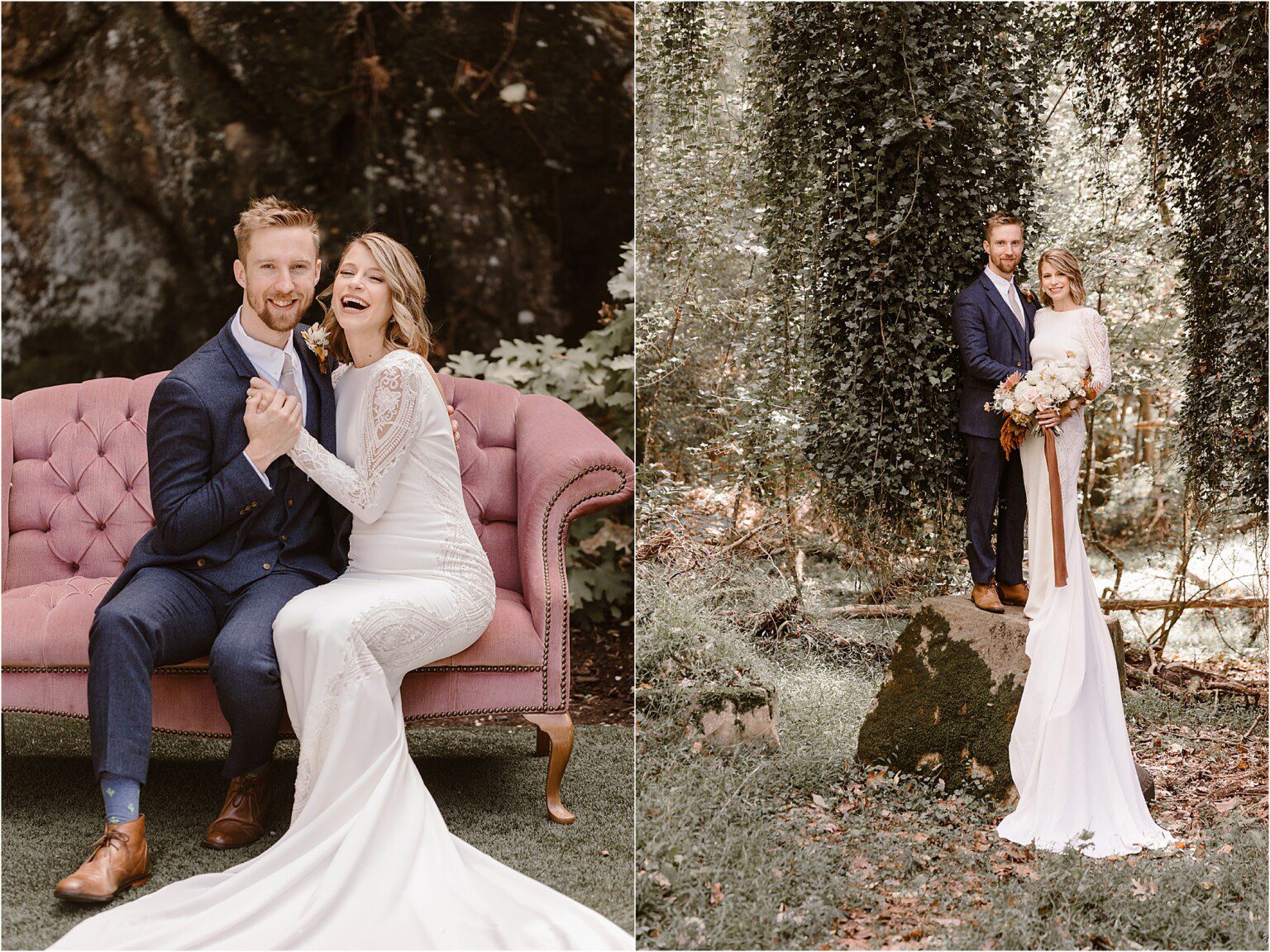 Earthy Autumnal Wedding at Marble Quarry with Impressive Floral Details