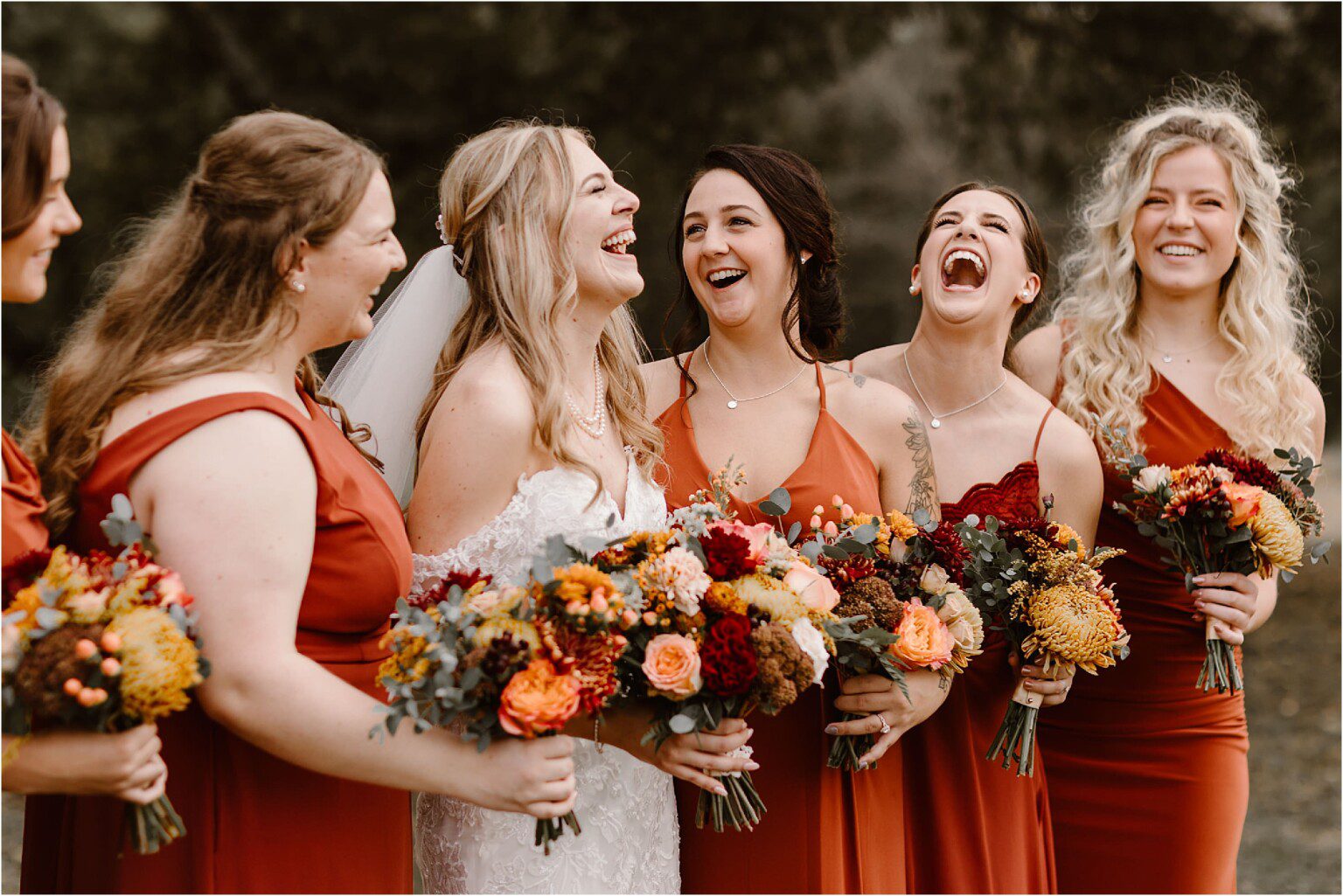 Rich Colors Abound This Fall Wedding in Tennessee