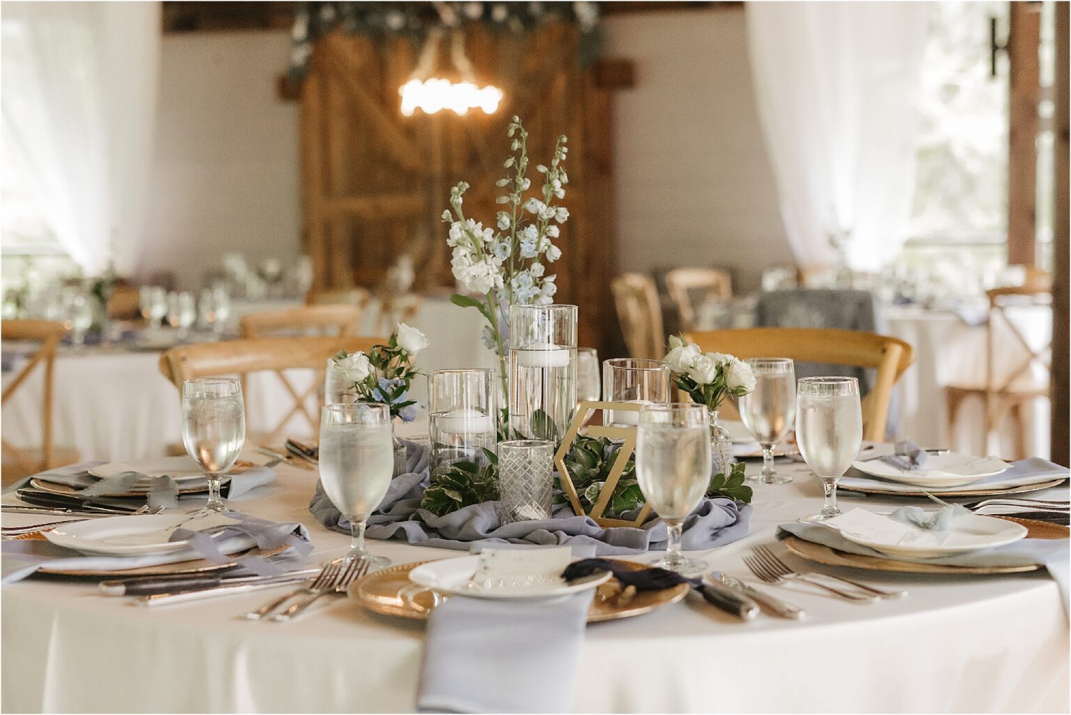 Spring Dusty Blue Wedding in Townsend, Tennessee